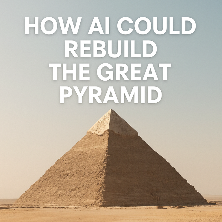 How AI Could Rebuild the Great Pyramid of Giza: Step by Step - Ancient360